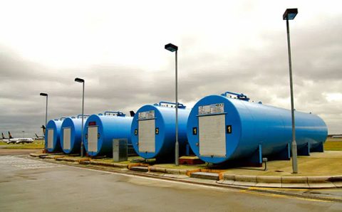 Aviation Fuel Storage Tanks - Jet A1 & Avgas - Cookson And Zinn